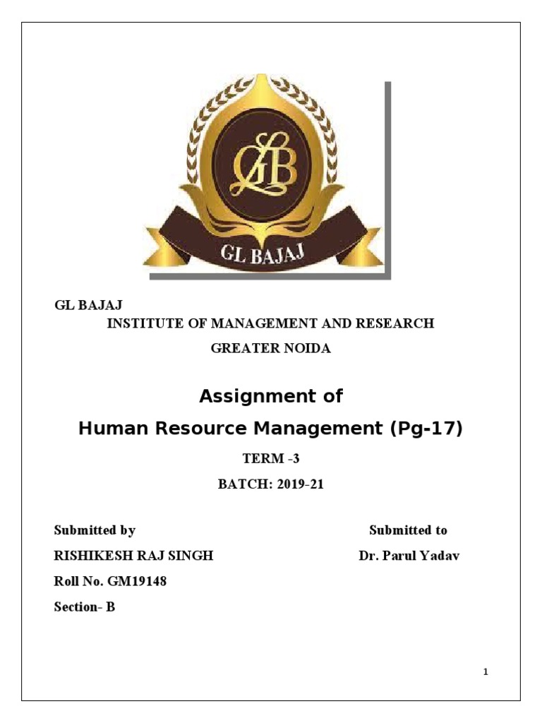 HRM Assignment | PDF | Turnover (Employment) | Employee Retention