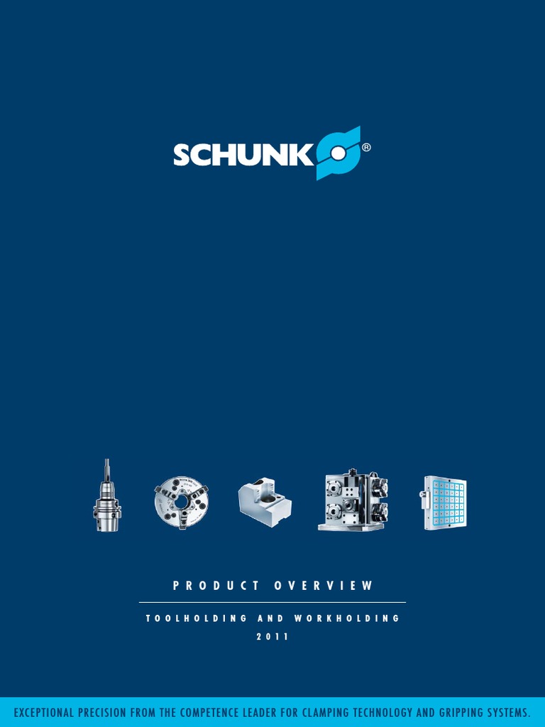 SCHUNK Produktuebersicht Spanntechnik 2011-08 EN PDF | PDF ...