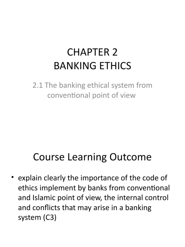 Banking Ethics: Key Principles Explained | PDF | Confidentiality ...