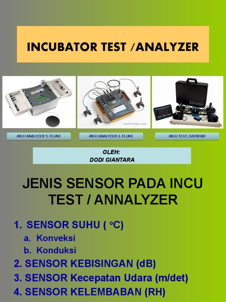 Analisis dan Uji Incubator Fluke | PDF