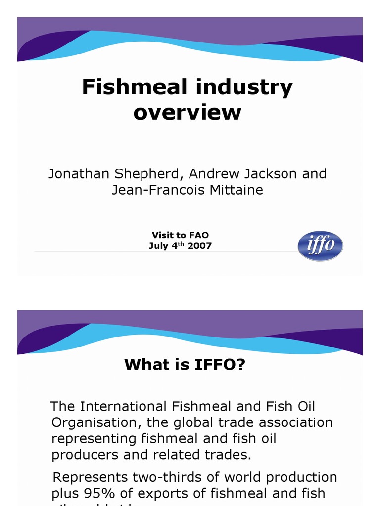 Fish Meal Industry Overview | PDF | Aquaculture | Fish And Humans