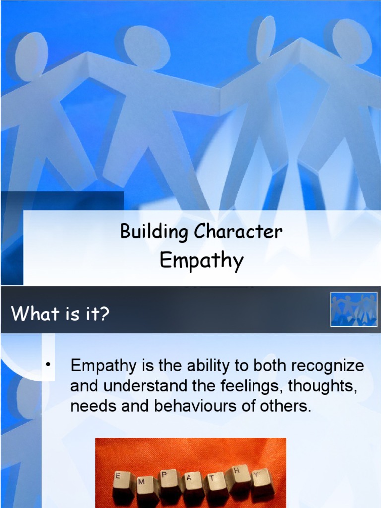 Understanding and Building Empathy | PDF | Empathy | Narration