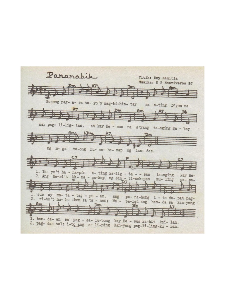 Pananabik PDF | PDF