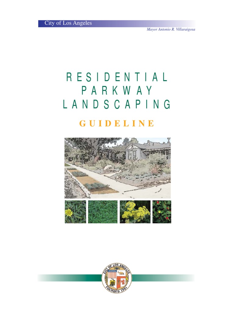 Residential Parkway Landscaping Guidelines | PDF