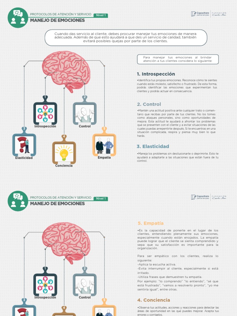 Mapa Conceptual de la Empatía en Servicio | PDF | Cliente | Empatía