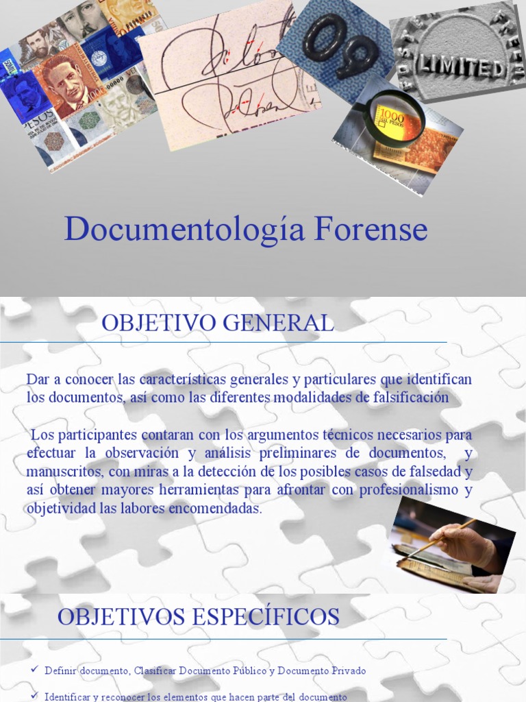 Fundamentos de Documentología Forense | PDF | Ciencia forense ...