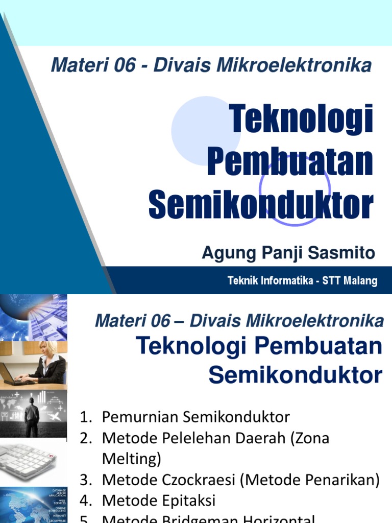 Pemurnian & Metode Semikonduktor | PDF