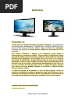 Tipos de Monitor | PDF | Monitor de computadora | Ingeniería Informática