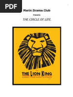 The Lion King Script | PDF