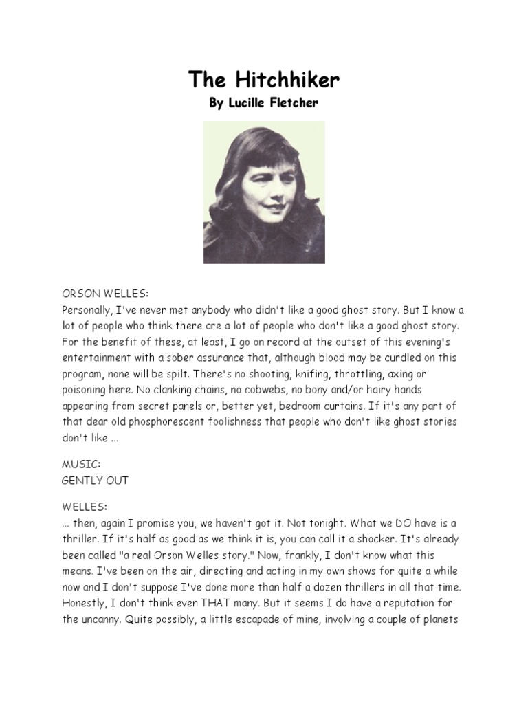 The Hitchhiker | PDF | Nature | Transport