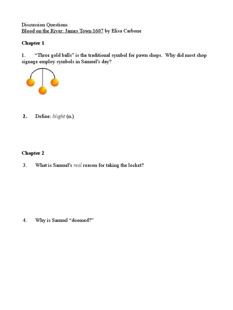 "Blood On The River: James Town 1607" by Elisa Carbone - Discussion ...