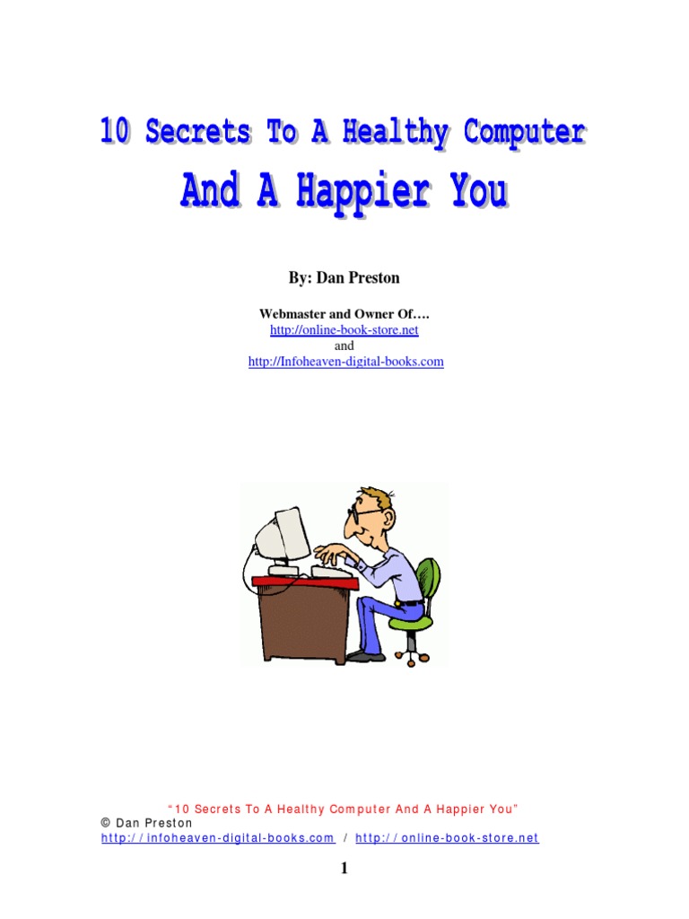 Healthy Computer Secrets | PDF