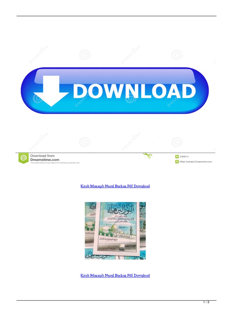 Kitab Manaqib Nurul Burhan PDF Download PDF | PDF