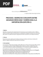 Formato UMC 6 para Pedimento | PDF | Comercio | Business