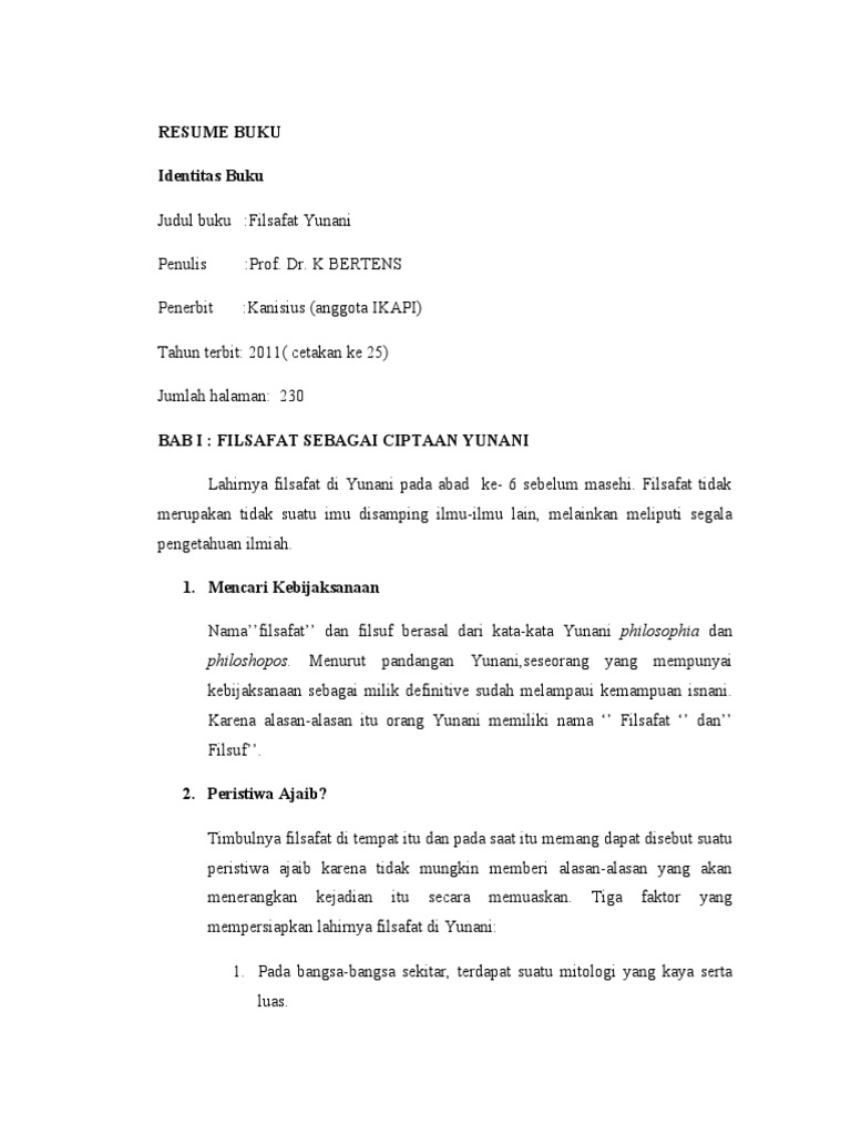 Resume Buku | PDF