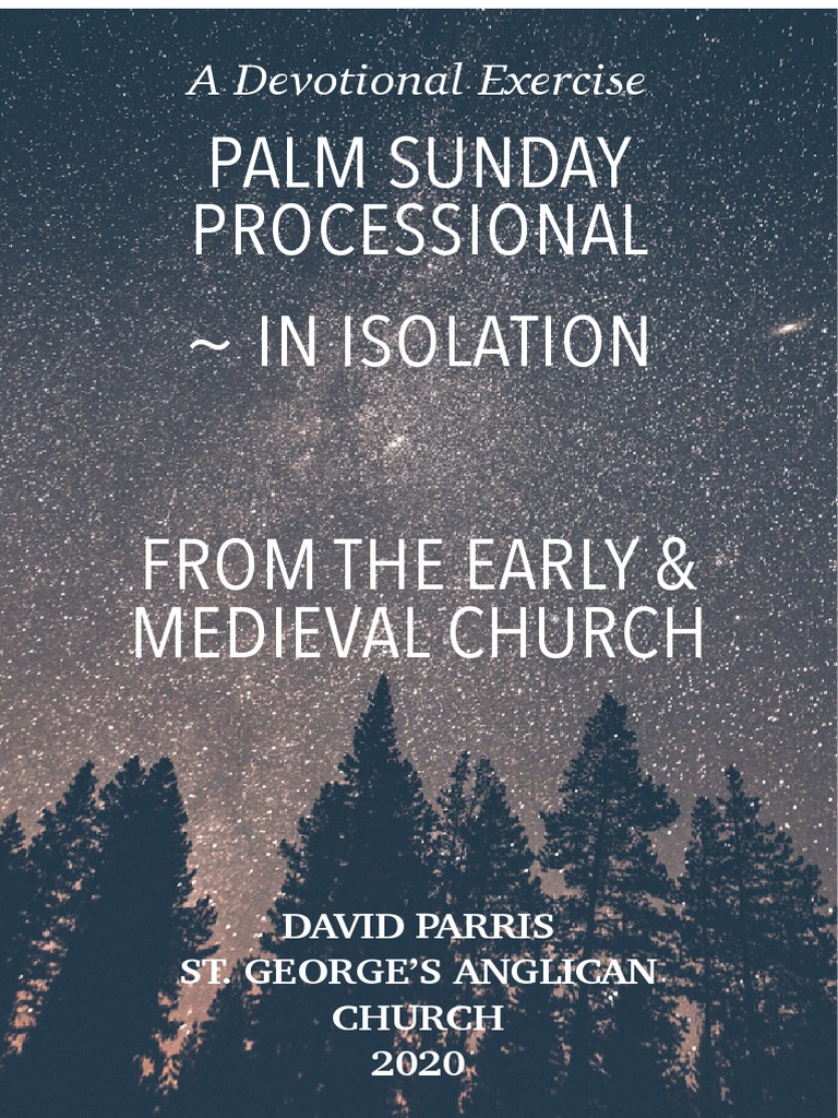 Palm Sunday Devotional | PDF | Worship | Religious Behaviour And Experience