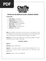 Charlie and The Chocolate Factory Script | PDF