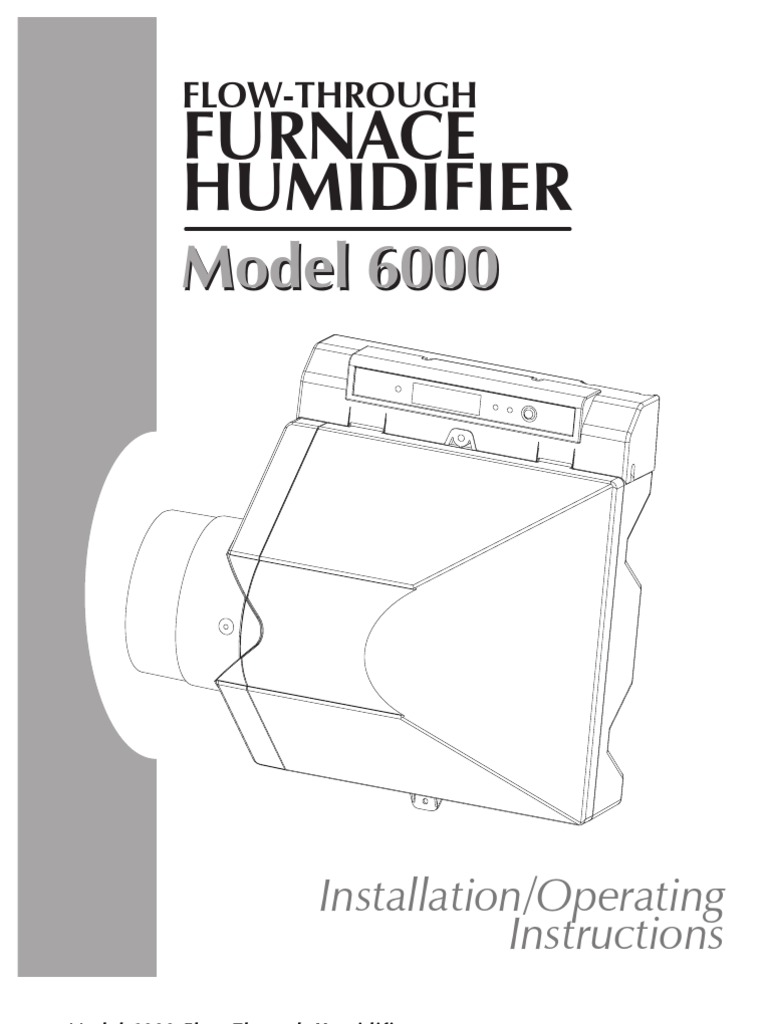 Wait 6000 | PDF | Furnace | Duct (Flow)