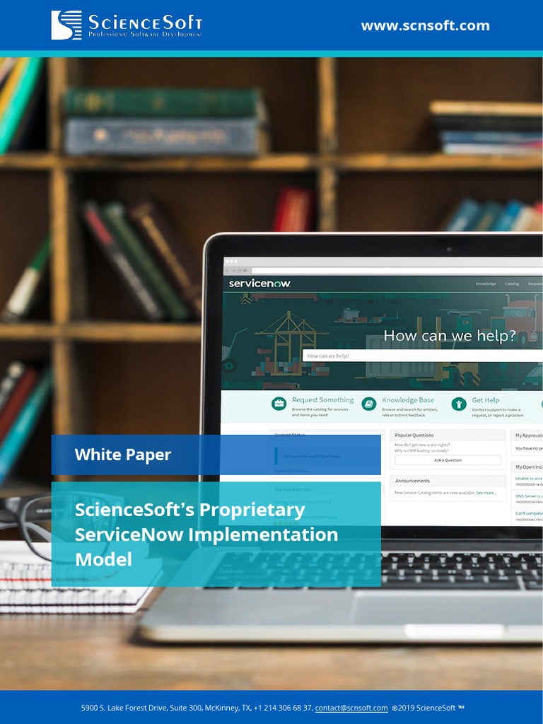 Servicenow Implementation Levels Whitepaper Sciencesoft PDF | PDF ...