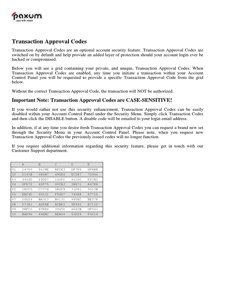 Secure Your Transactions | PDF