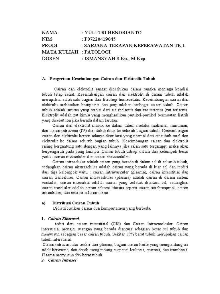 Resume Patologi - Yuli Tri Hendrianto | PDF