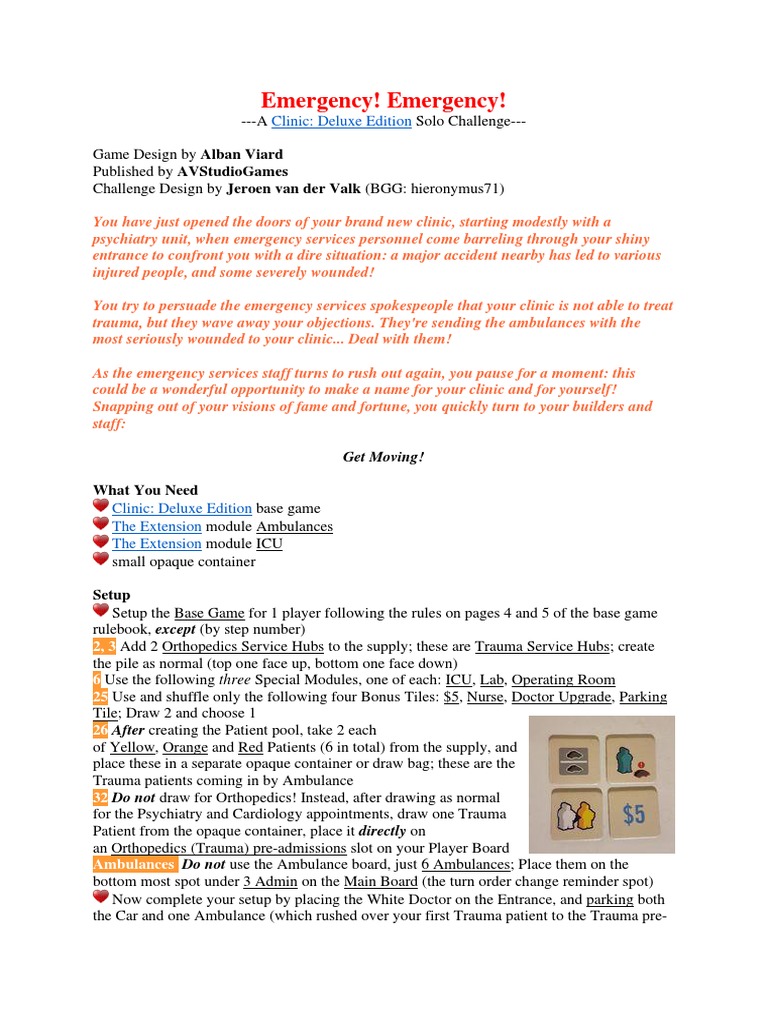 Emergency Challenge | PDF | Medical Specialties | Health Sciences