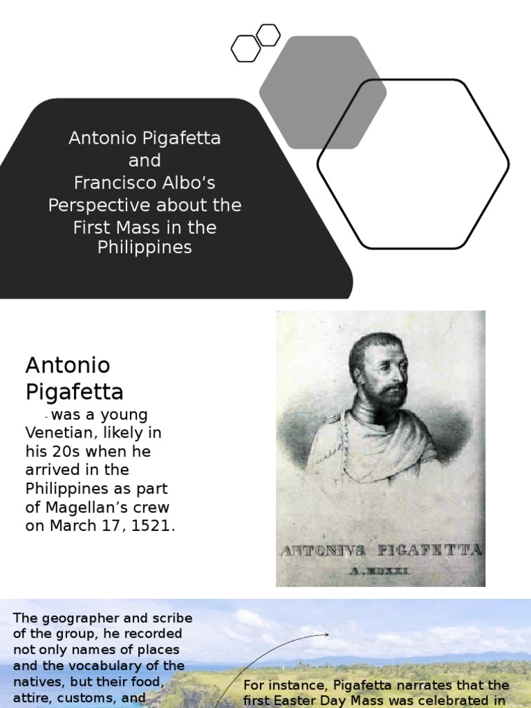 Antonio Pigafetta and Francisco Albo's Perspective About The First Mass ...