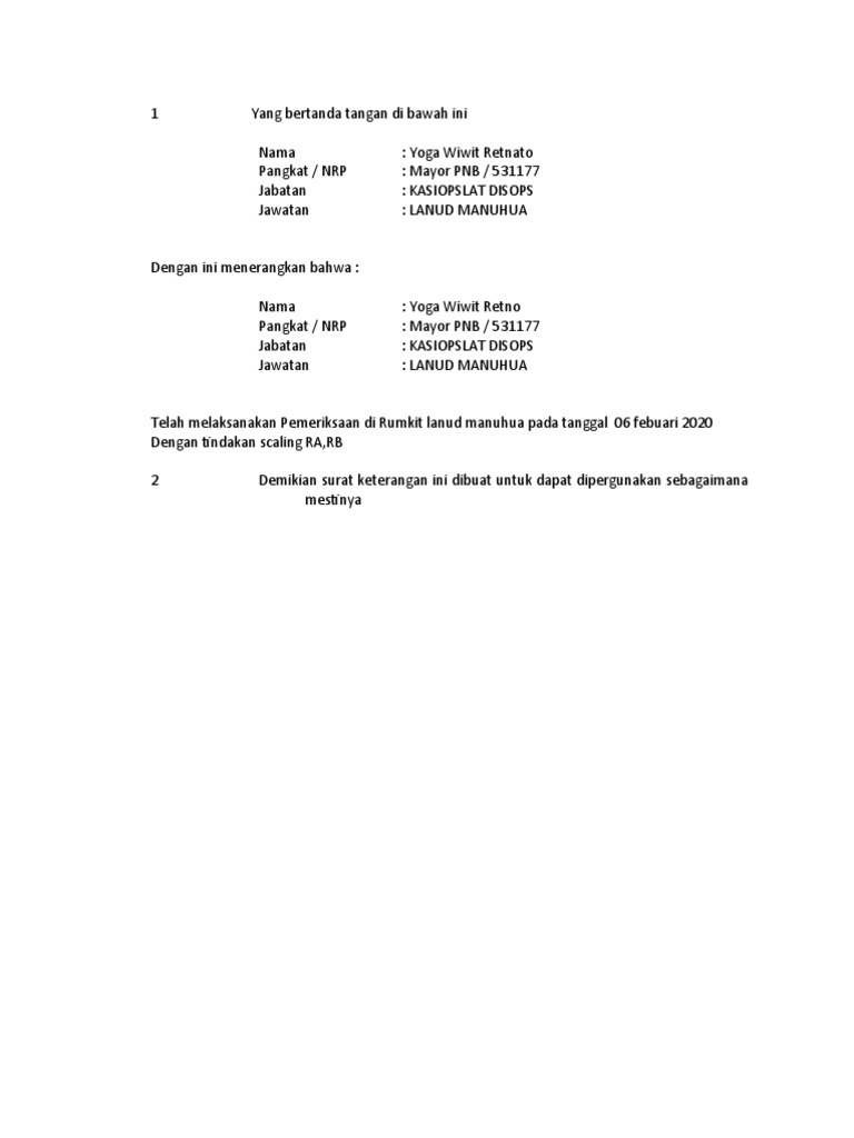 Surat Terbang | PDF