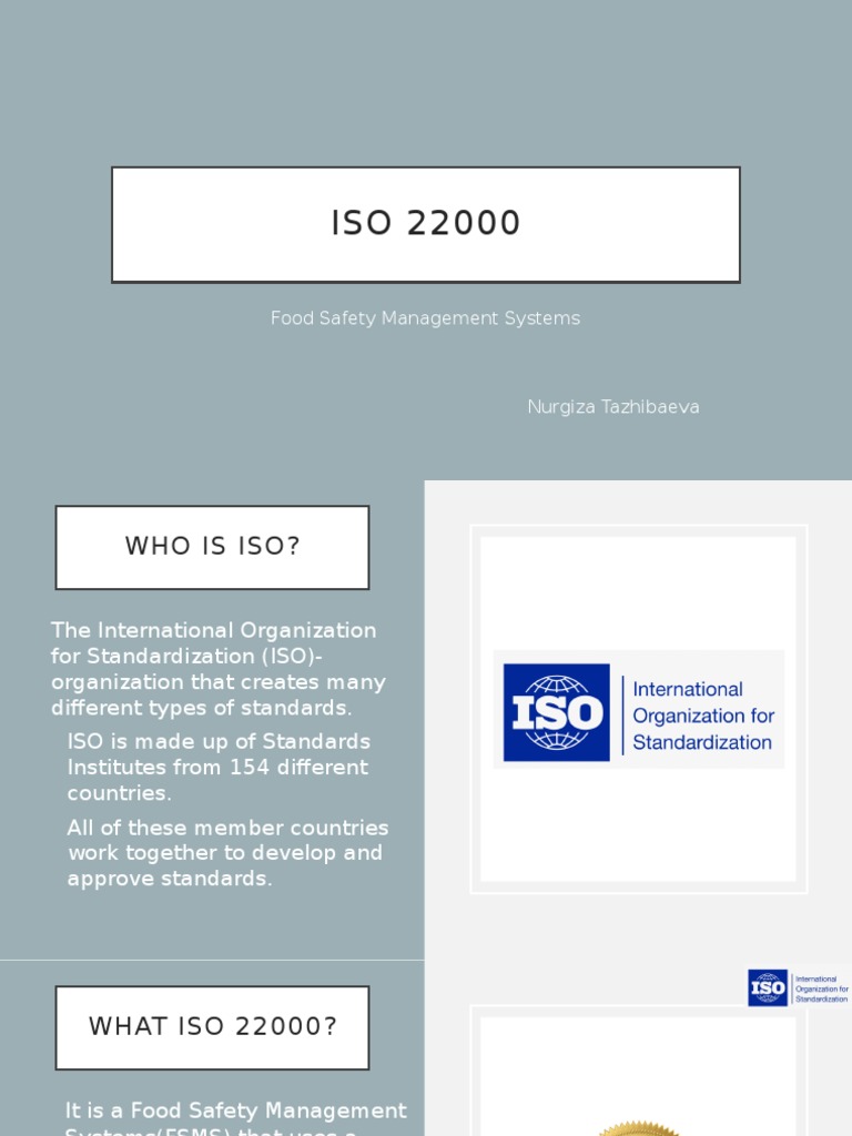 Iso 22000 | PDF | Evaluation | Business