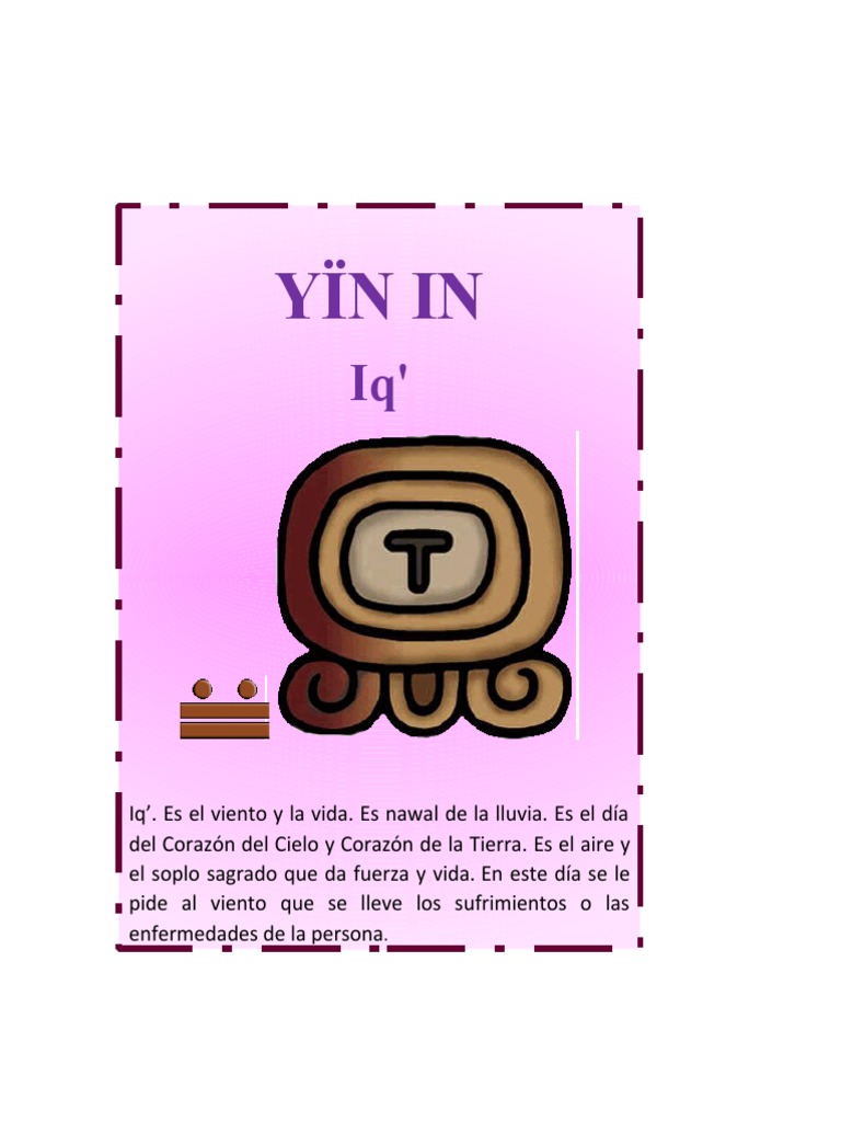 Significado del Nawal Iq en la Cultura Maya | PDF