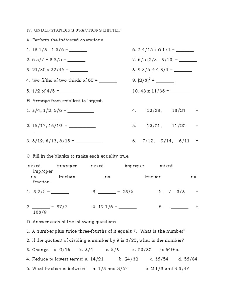 Understanding Fractions and Ratios | PDF | Odds | Fraction (Mathematics)