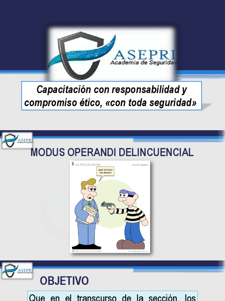 Modus Operandi en Delincuencia Organizada | PDF | Crimen organizado ...