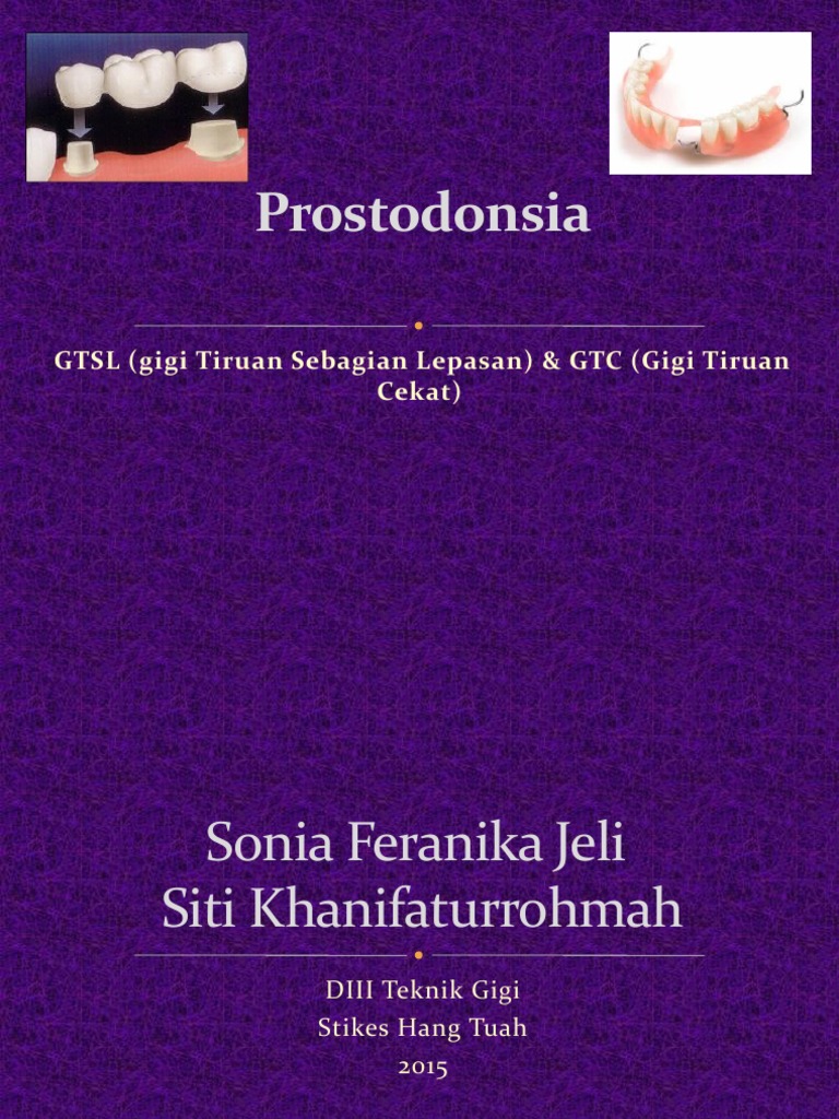 Prostodonsia | PDF