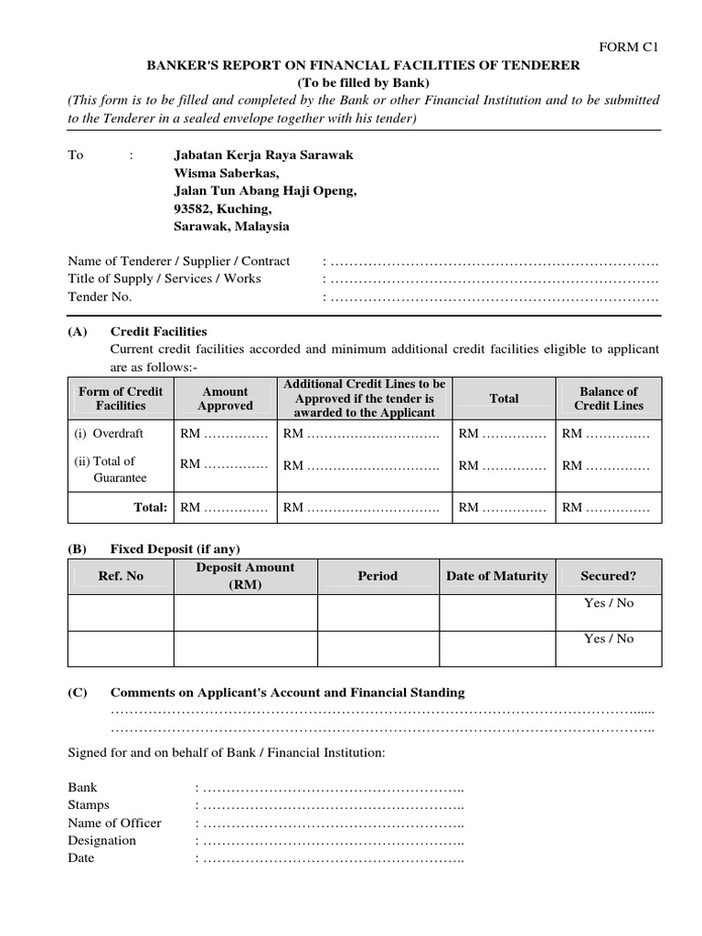 24 Form C1 PDF | PDF | Service Industries | Money