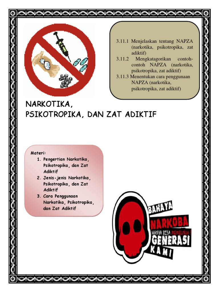 Modul Jenis Napza | PDF
