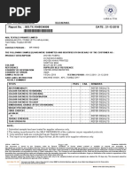 Spectro Fire Test Report | PDF | Physical Sciences