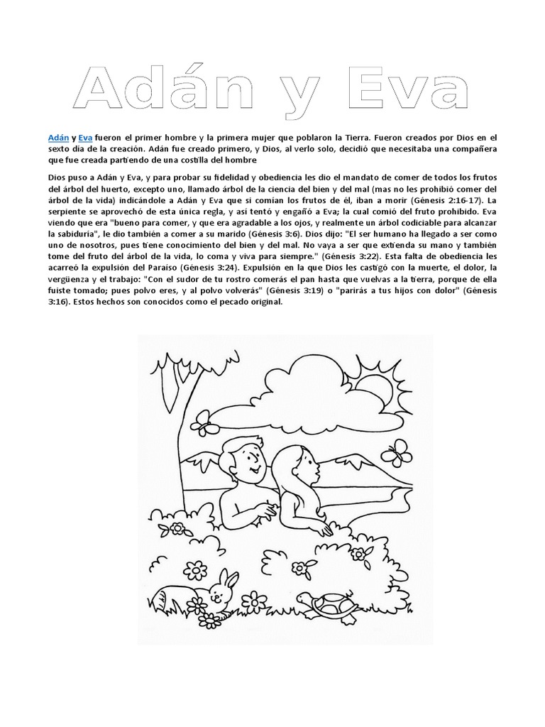 Adán y Eva | PDF