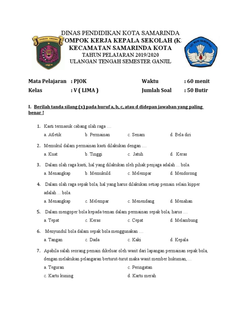 Soal Kls 5 | PDF