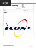 Matters Arising Template | PDF