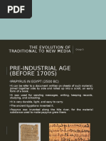 Evolution of Media Timeline | PDF | Computing | Information And ...