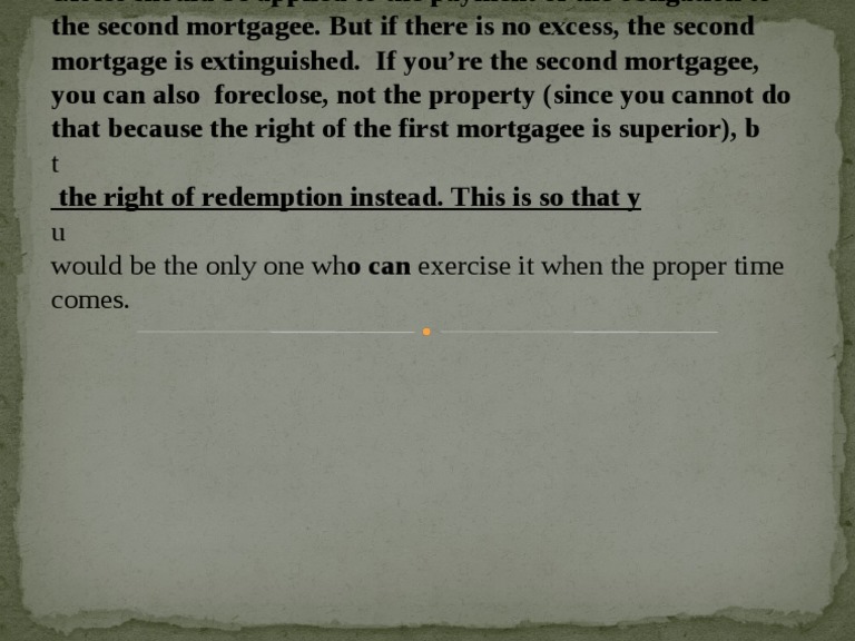 FORECLOSURE Flow Chart | PDF