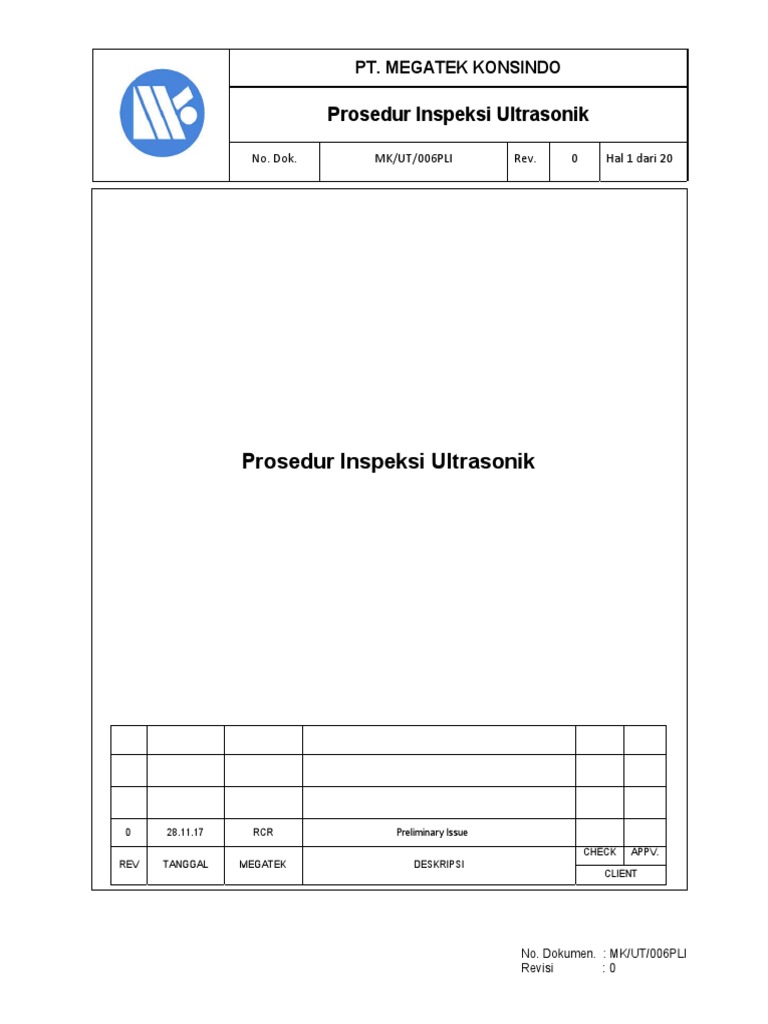 Megatek Procedure Ut | PDF