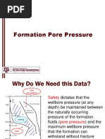 Pore Pressure and Fracture Gradient | PDF | Blowout (Well Drilling ...