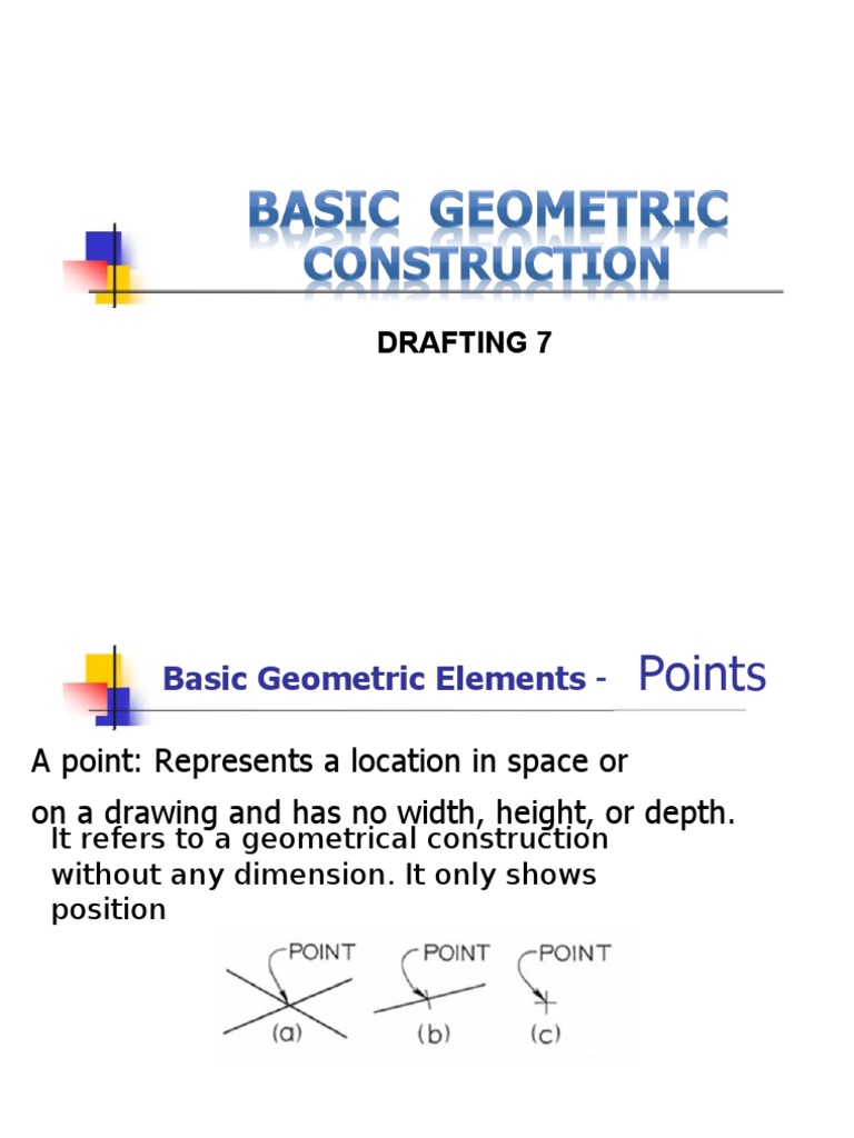 Basic Geometric Construction-Terms | PDF | Circle | Triangle