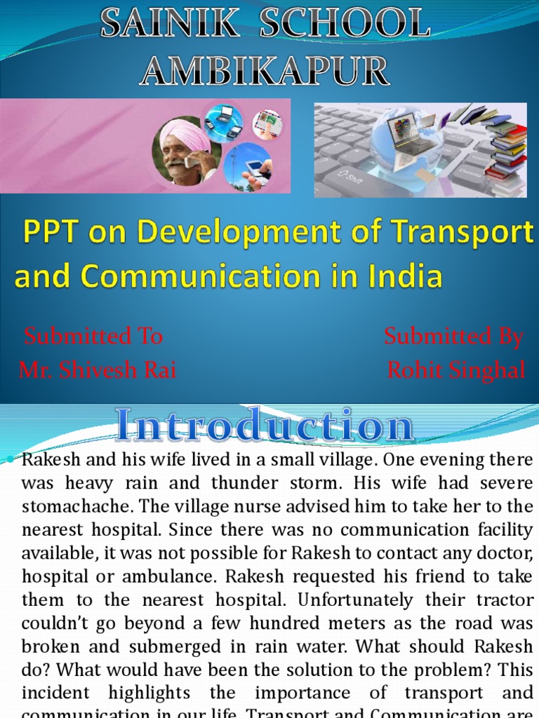 The Vital Role of Transport and Communication: Analyzing How They ...