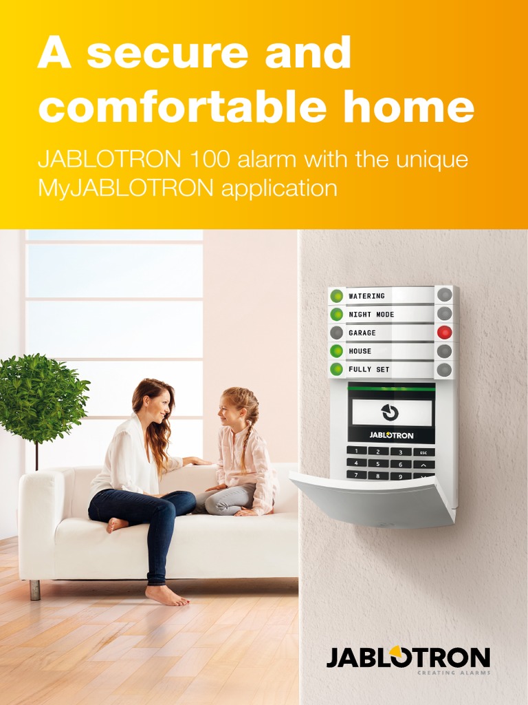JA-100 EndUser Brochure EN PDF | PDF | Security Alarm | Digital Technology