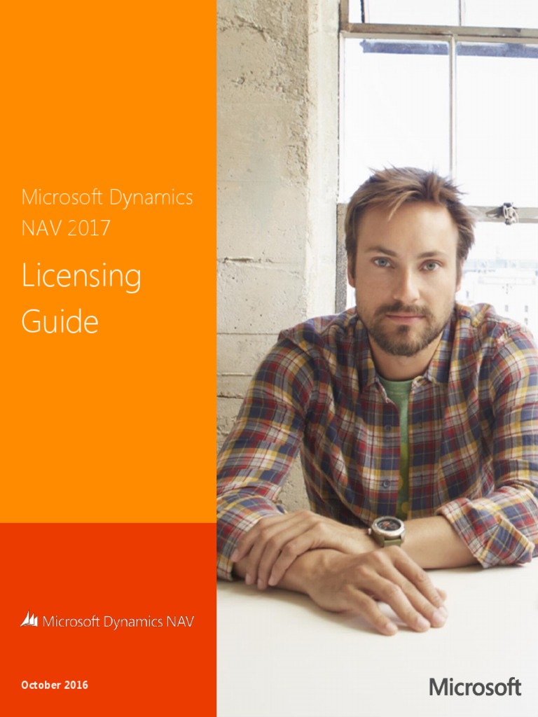 Licensing Guide: Microsoft Dynamics NAV 2017 | PDF | Microsoft Dynamics ...