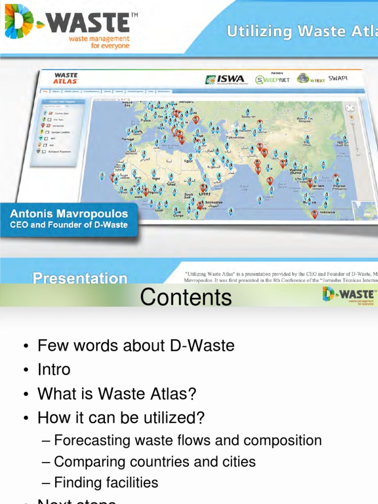 Utilizing Waste Atlas PDF | PDF | Data | Information Science
