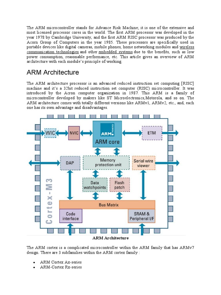 ARM Architecture - L5 | PDF | Arm Architecture | Central Processing Unit
