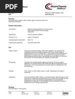 Tegostab B 8465 | PDF | Polyurethane | Chemistry